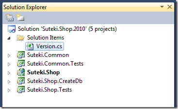 Code rant: Use a Single Version File For All Projects in a Solution